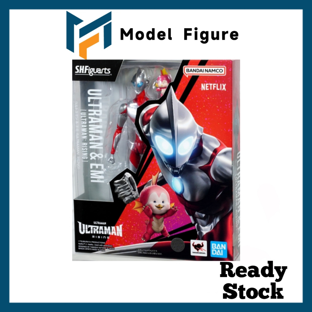 Bandai 万代 - Ultraman Rising S.H.Figuarts SHF Ultraman & Emi | Shopee ...