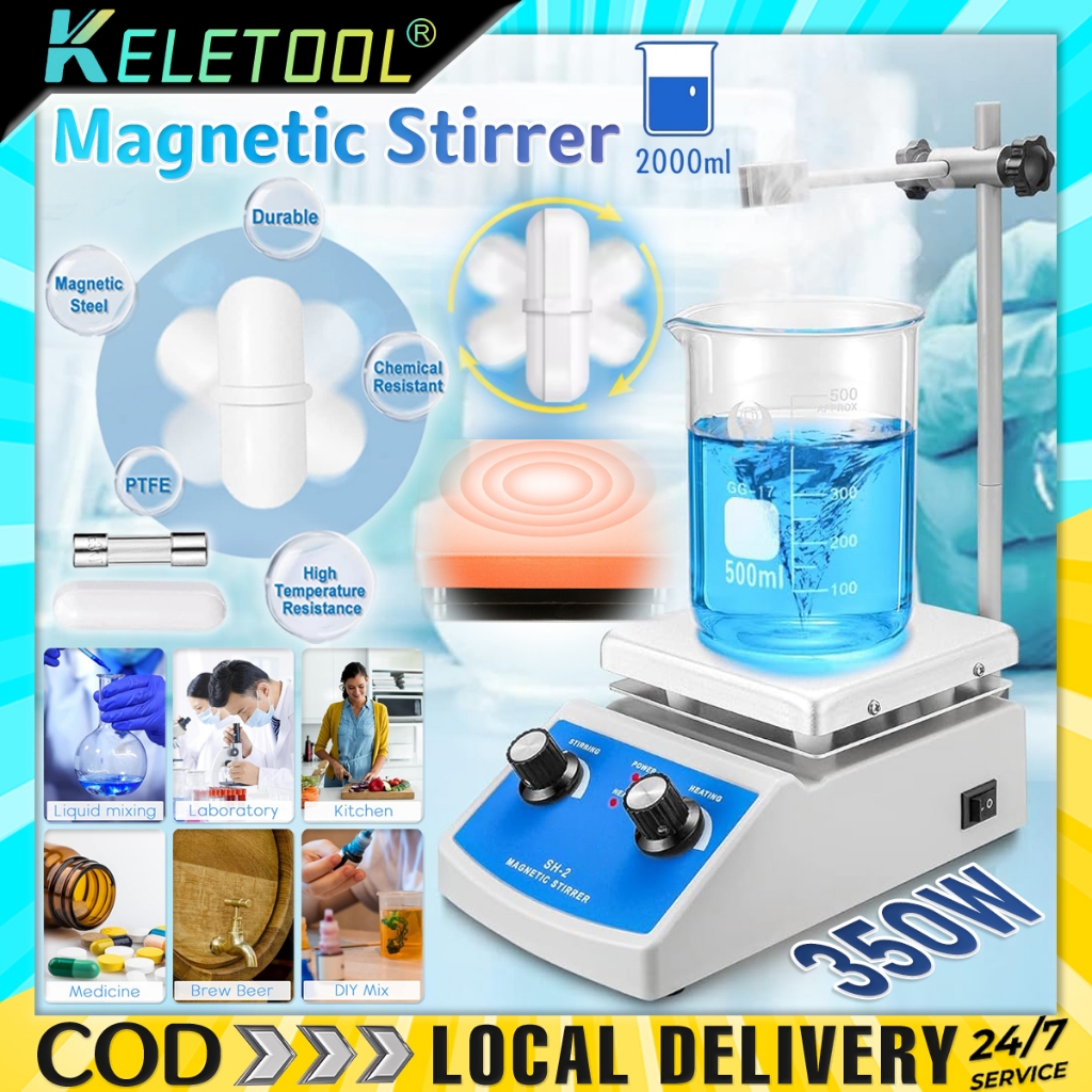 Magnetic Stirrer Hot Plate SH-2 Lab Stirrer Mixer Magnetic Stirrer ...