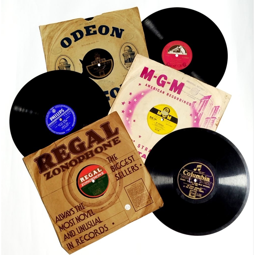 VINYL 78 RPM RECORD / PIRING HITAM BATU | Shopee Malaysia