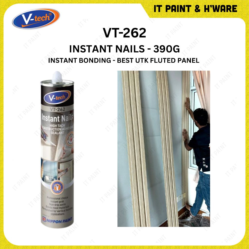V-tech VT-262 Instant Nails for Fluted Panel Gam Maxbond Wainscoting ...