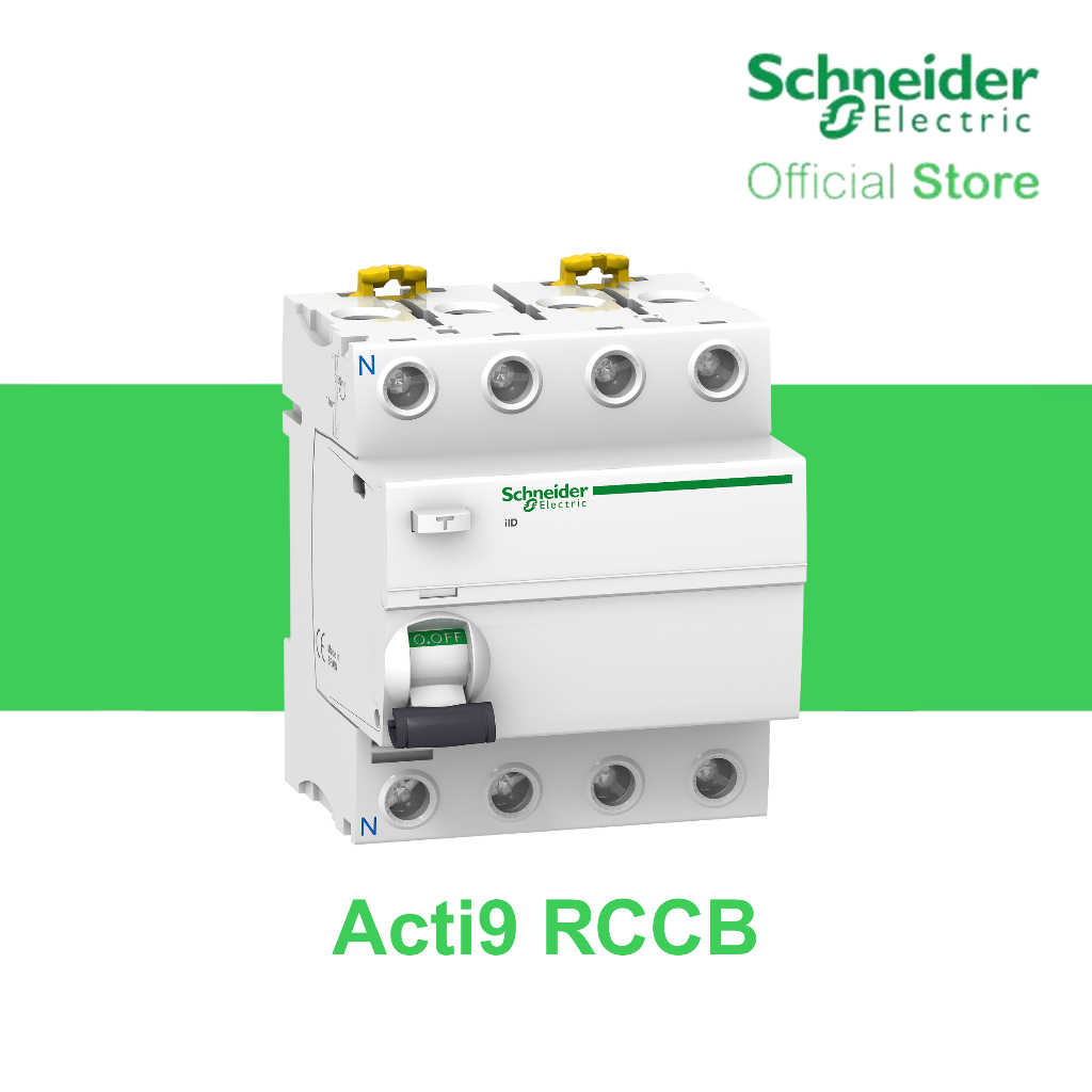 Schneider Electric Acti 9 iID Acti9 iID 4P 40A 30mA TYPE A RCCB A9R51440 | Shopee Malaysia