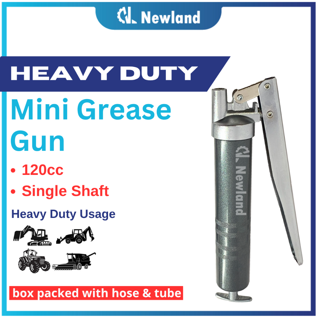 Heavy Duty Mini Grease Gun / Pump 120cc (Single Shaft) | Shopee Malaysia