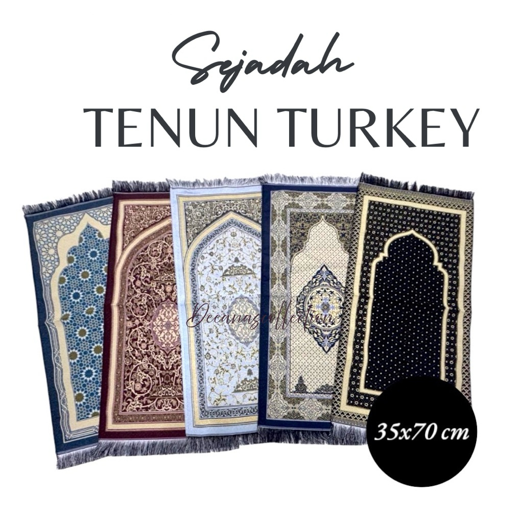 SEJADAH TENUN TURKEY 35x70 cm SEJADAH TRAVEL EXCLUSIVE | Shopee Malaysia