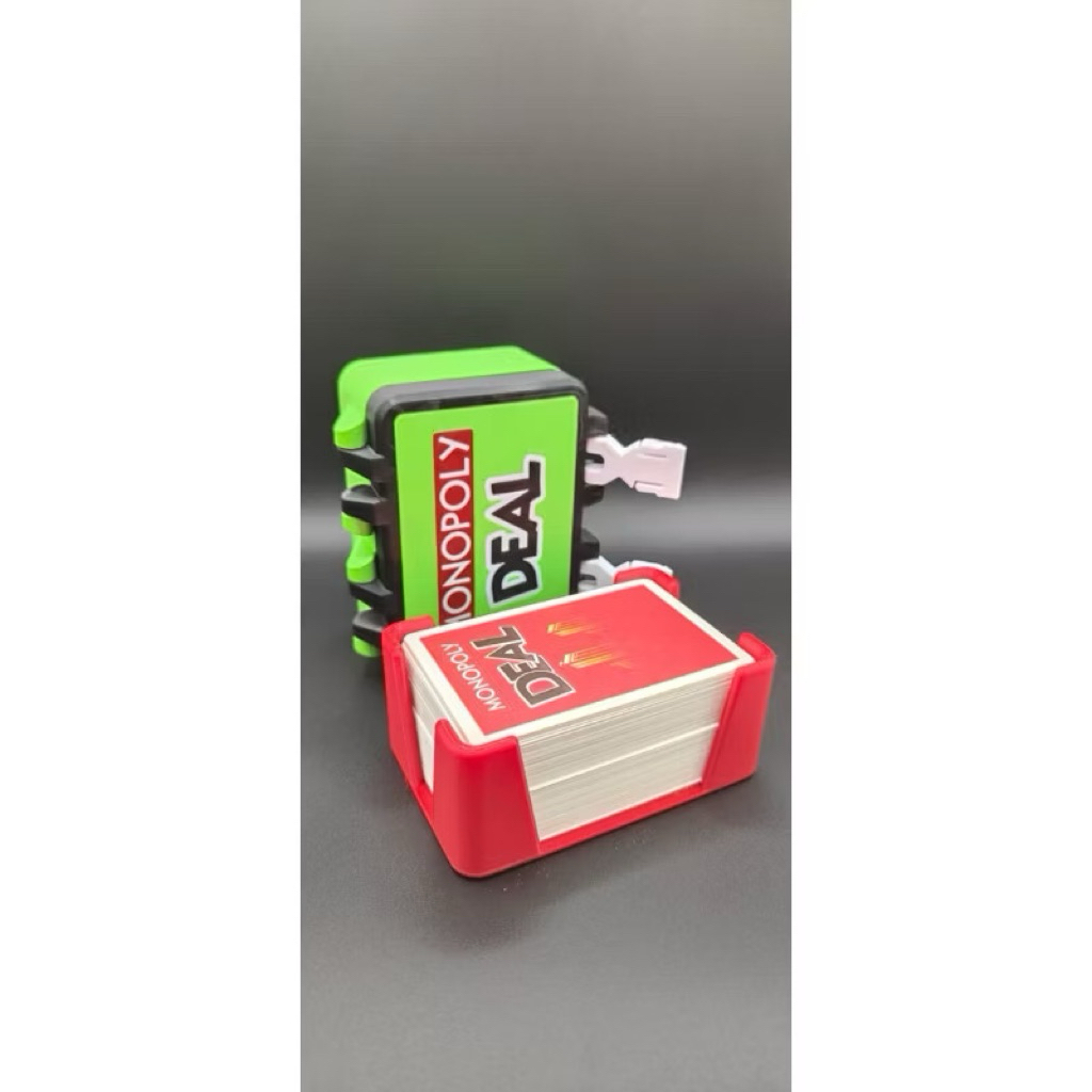 NEW Monopoly Deal Card Case Monopoly deal Card Box Card holder DEAL ...