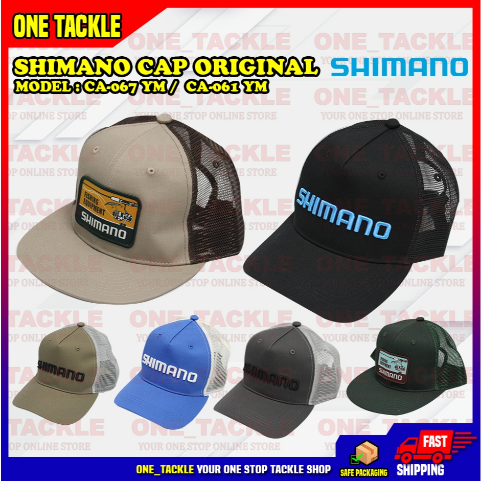 Shimano cap original ca-061ym topi mancing fishing cap | Shopee Malaysia