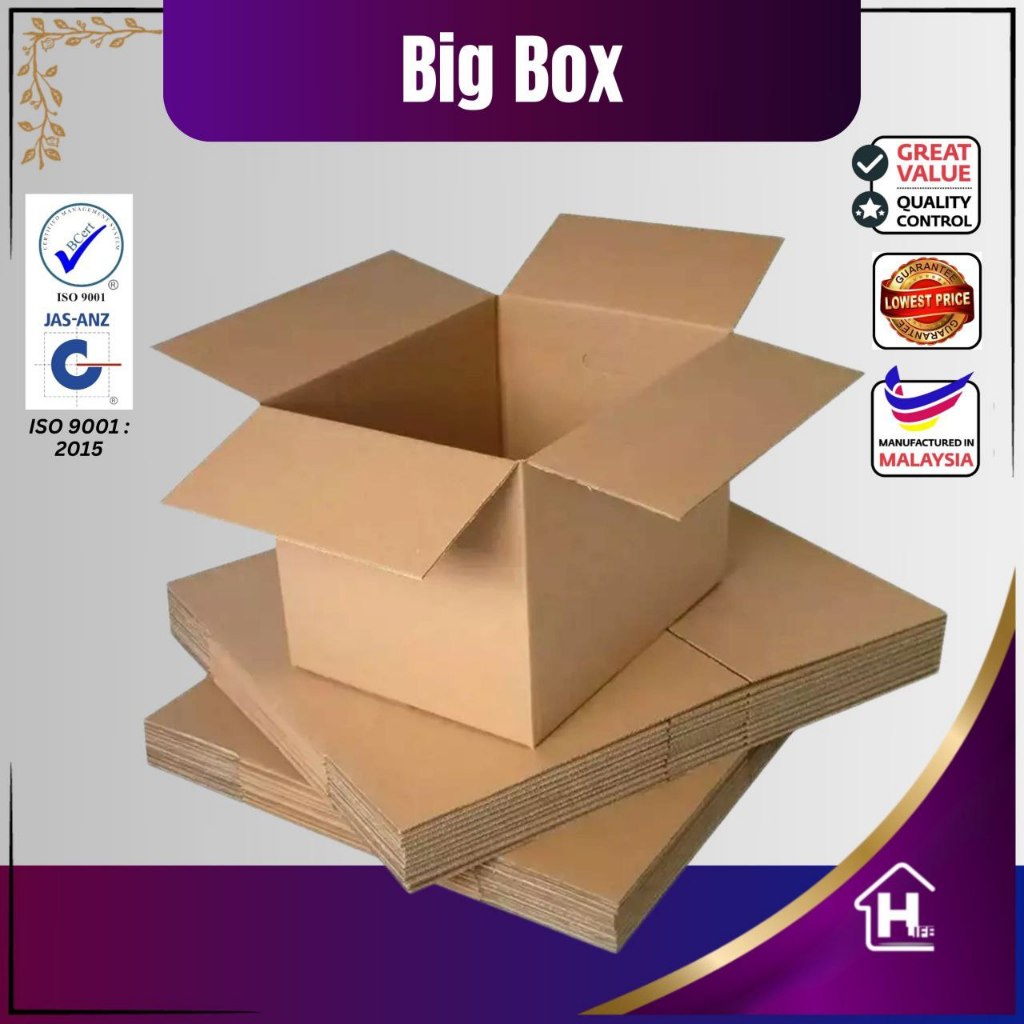 5MM THICKNESS( Big Size) Carton Box Packing Box Packaging Box Paper Box ...