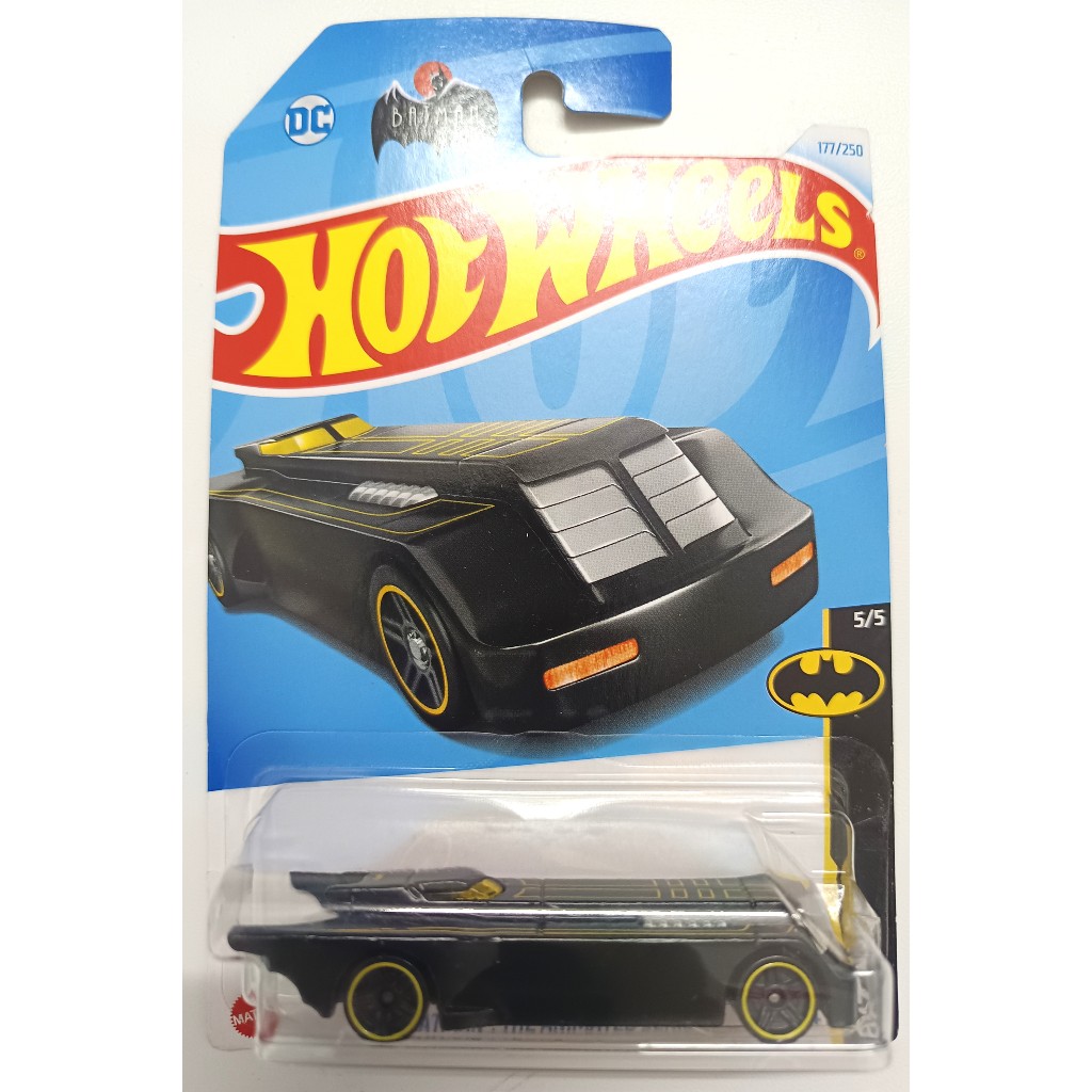 Hot Wheels 2024 177/250 Batman 5/5 The Animated Series Batmobile MOSC ...