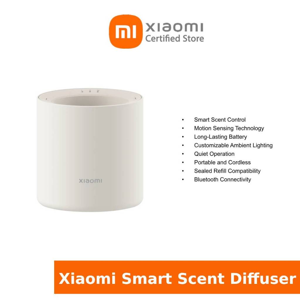 Xiaomi Smart Scent Diffuser | Smart control of scent concentration | Smart control | Shopee Malaysia