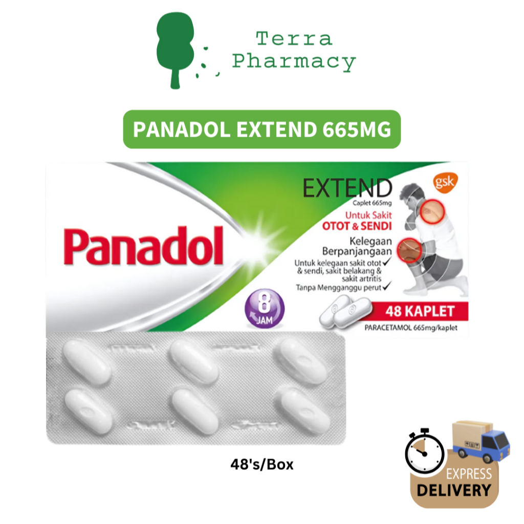 PANADOL Extend 48's/Box (For Muscle & Joint Relief) | Shopee Malaysia