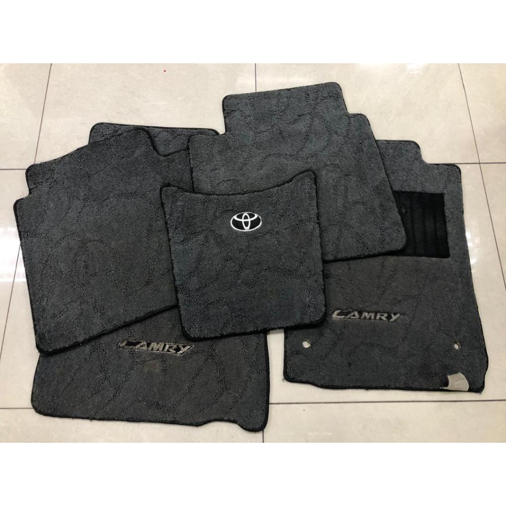 TOYOTA CAMRY ACV40 1 Set Car Carpets Mat Used Original | Shopee Malaysia
