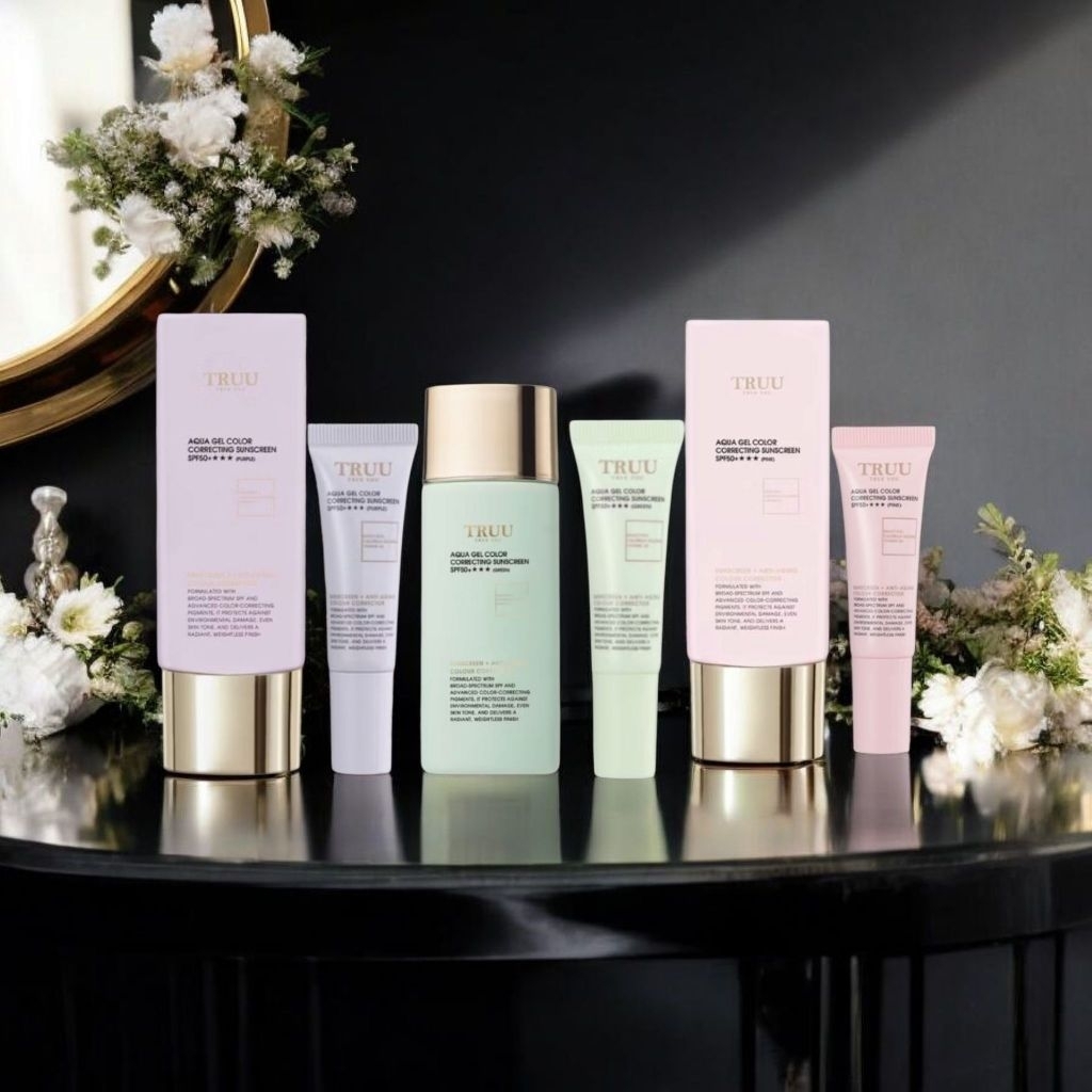 Ready Stock 现货 TRUU Aqua Gel Color Correcting Sunscreen SPF50 ...