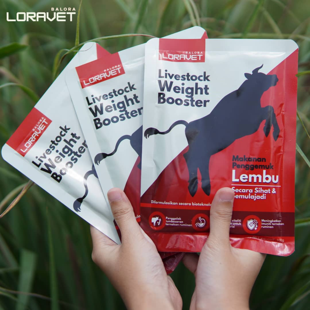 LORAVET WEIGHT BOOSTER (PENGGEMUK TERNAKAN RUMINAN ) - SET PERCUBAAN 5 ...