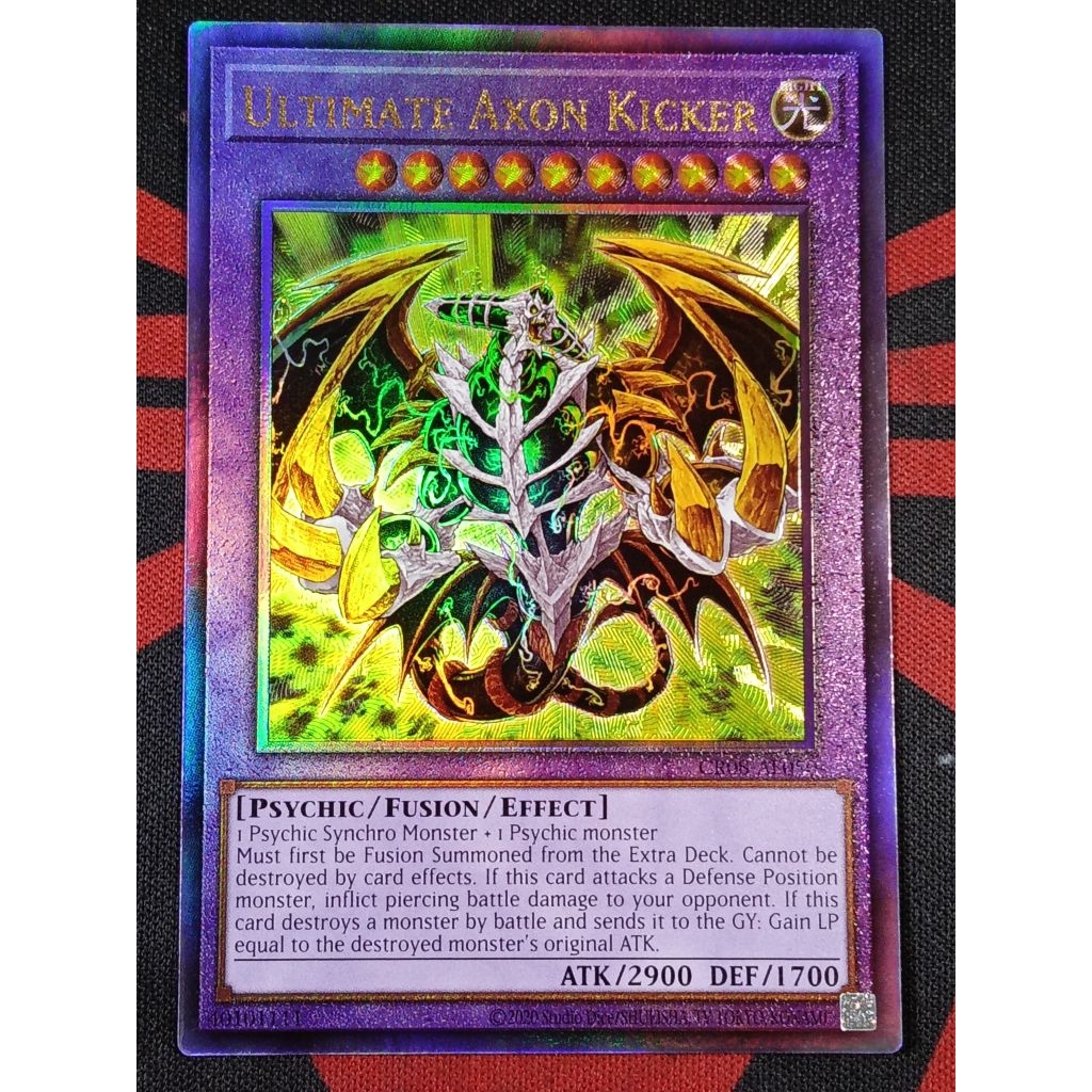 YUGIOH KONAMI CR08-AE050 Ultimate Axon Kicker (UTR) | Shopee Malaysia