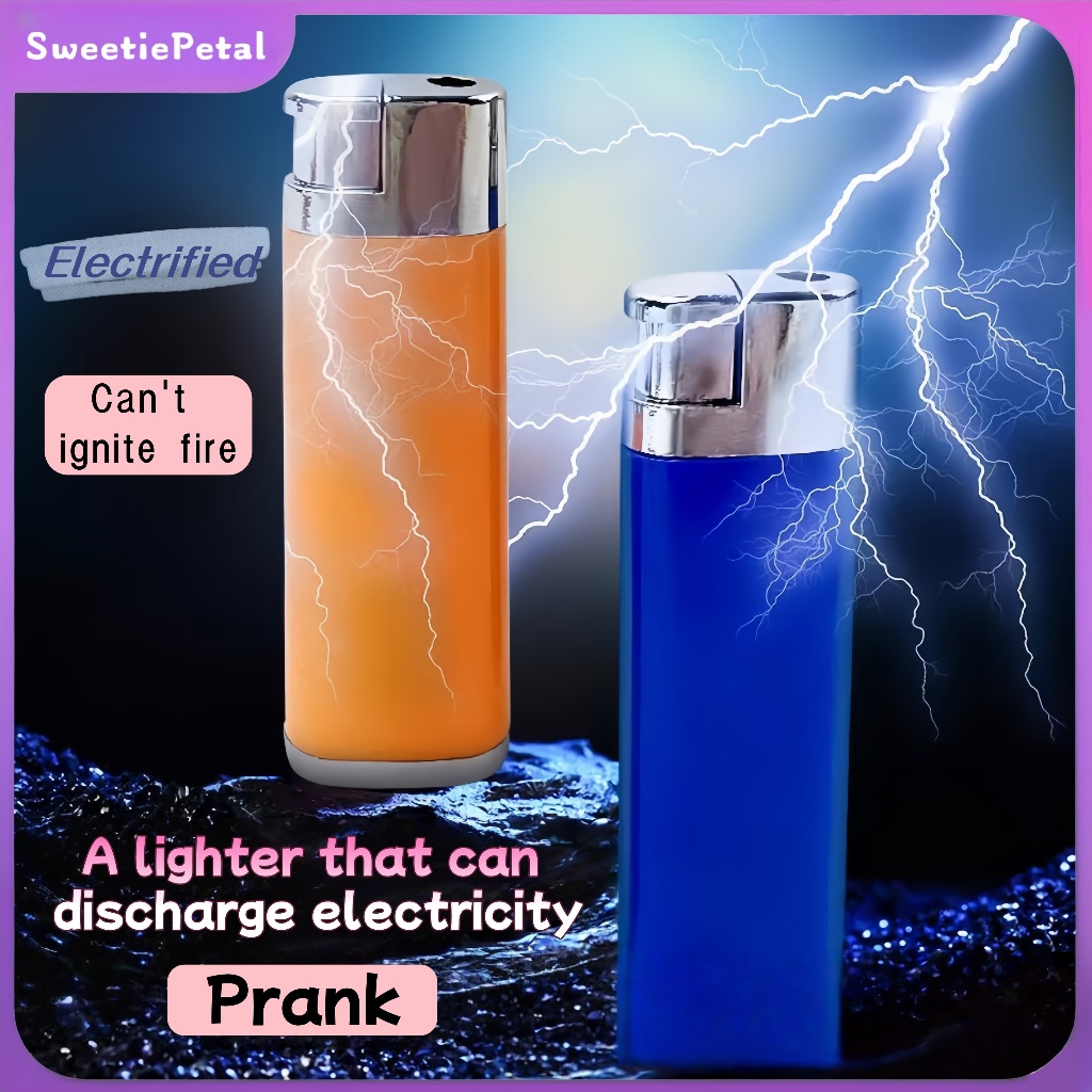 [Hot] Electric Shock Lighter / Fake Prank Toy / Joke Gag Gift / Funny ...