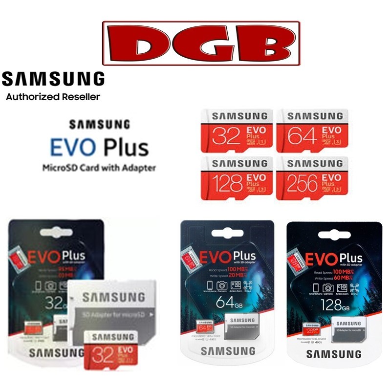 Samsung Micro SD Card 16GB/32GB/64GB/128GB/256GB | Original Malaysia ...