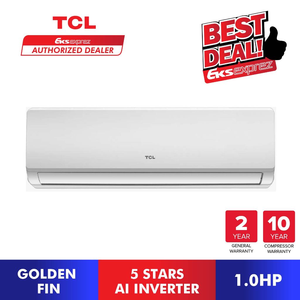 \[Siri Elite] Penyaman Udara Inverter TCL R32 TAC-09CSD/XA82I / TAC ...