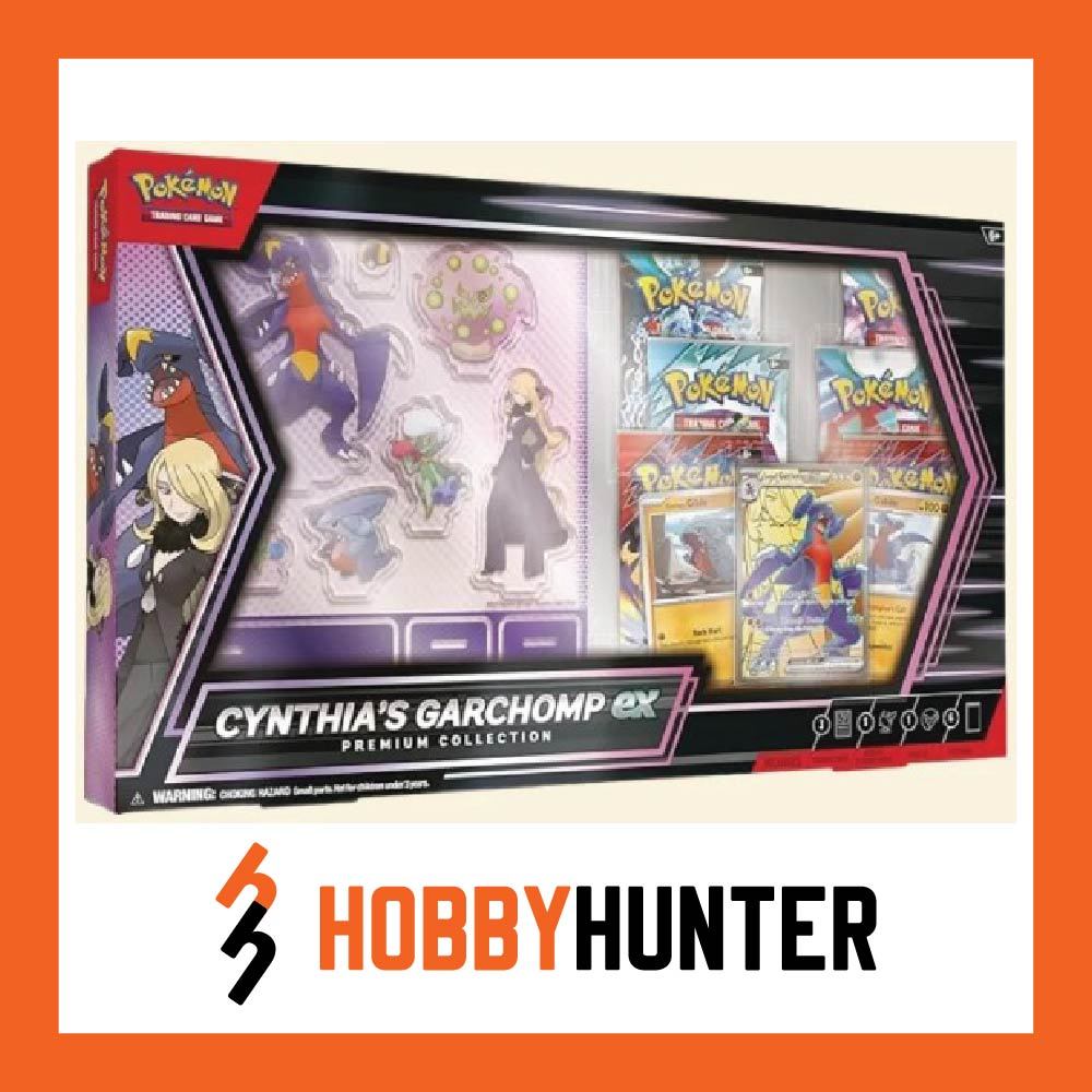Pokemon TCG: POKEMON CYNTHIA'S GARCHOMP EX PREMIUM COLLECTION | Shopee ...