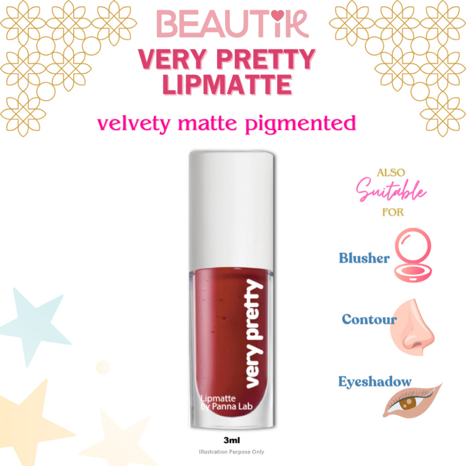 PANNA LAB Official Very Pretty 5Colors Lipstick Lipmatte Waterproof ...
