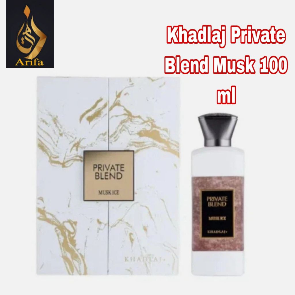 Khadlaj Private Blend Musk Ice | Eau De Parfum | 100ml | Shopee Malaysia