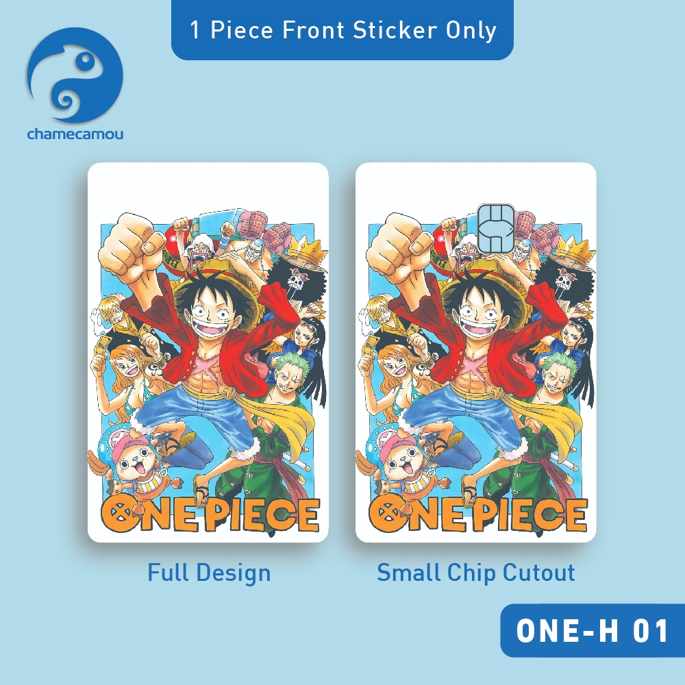 One Piece Straw Hat Pirates Crew Members - Sticker For ATM Bank Credit ...