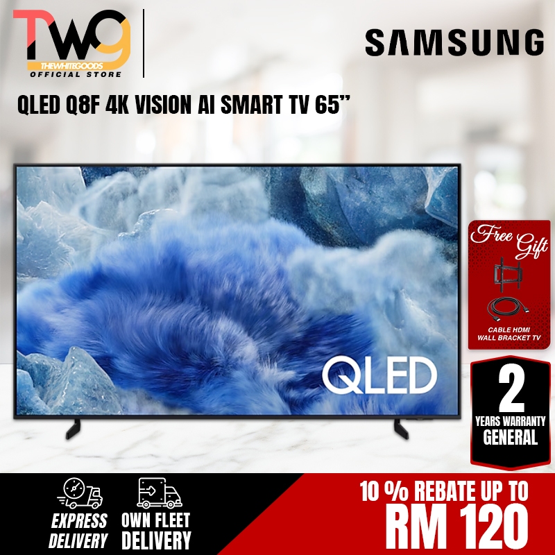 [2025 NEW] SAMSUNG 65" QLED Q8F AI SMART 4K VISION TV WITH Q4 AI ...