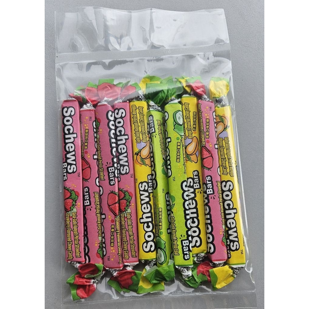 10s Sochews Long Bar Candy Mixted Halal & Ready Stock | Shopee Malaysia