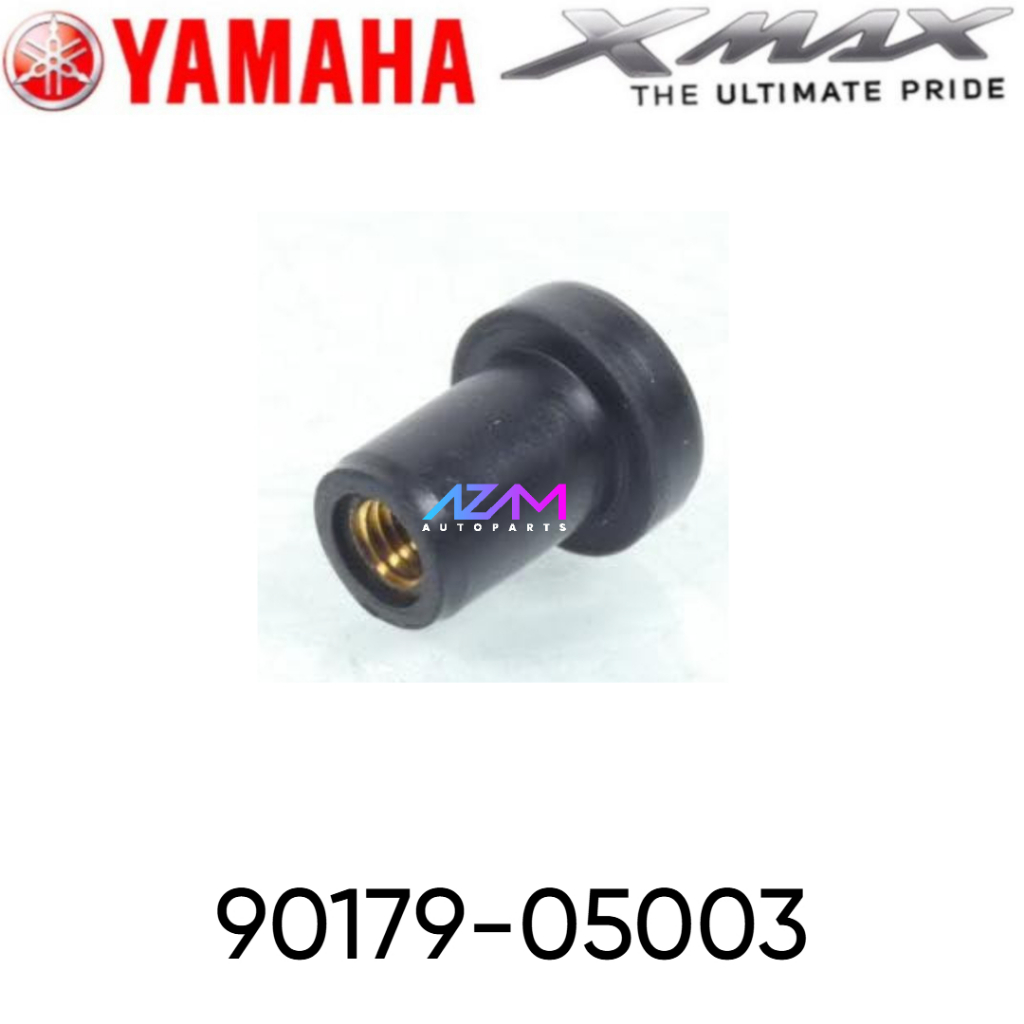XMAX V1 / V2 VISOR WINDSHIELD NUT / RUBBER NUT 90179-05003 💯 ORIGINAL ...