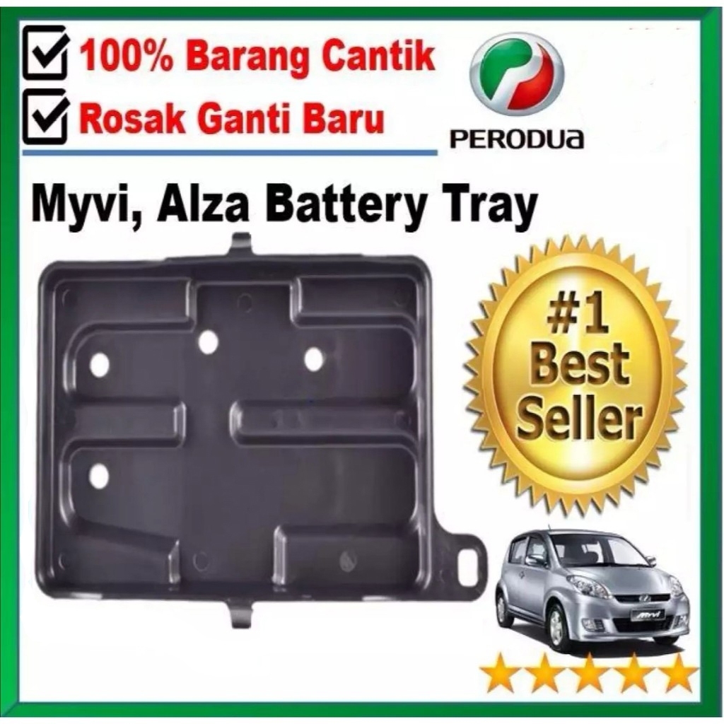 Perodua Myvi Alza Battery Tray / Tapak Bateri OEM | Shopee Malaysia
