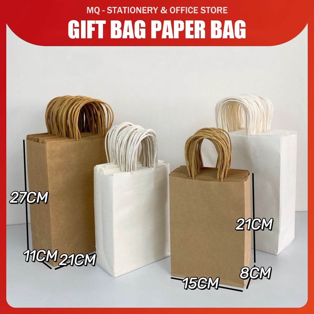 Paper Bag Colour Plain Paper Bag Kraft Paper Bag Birthday Paper Bag ...