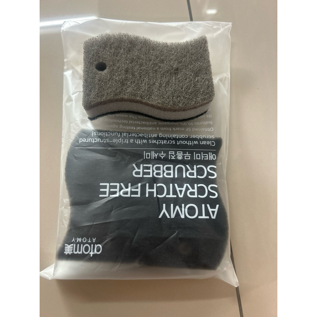 Atomy Scrubber Sponge 艾多美抗菌洗碗海绵 Ready Stock | Shopee Malaysia