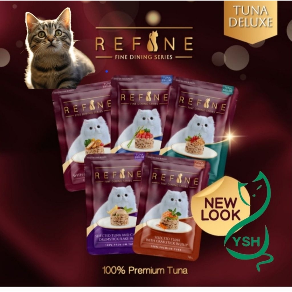 Smart Heart Refine Pouch Wet Cat Food (70g x 12 packs) | Shopee Malaysia