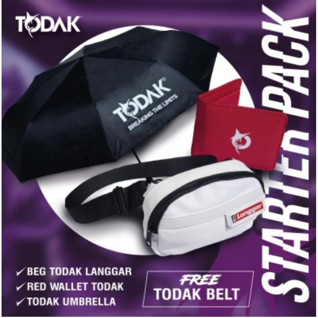 TODAK Starter Pack - Stylish, Modern, Limited Edition | Shopee Malaysia