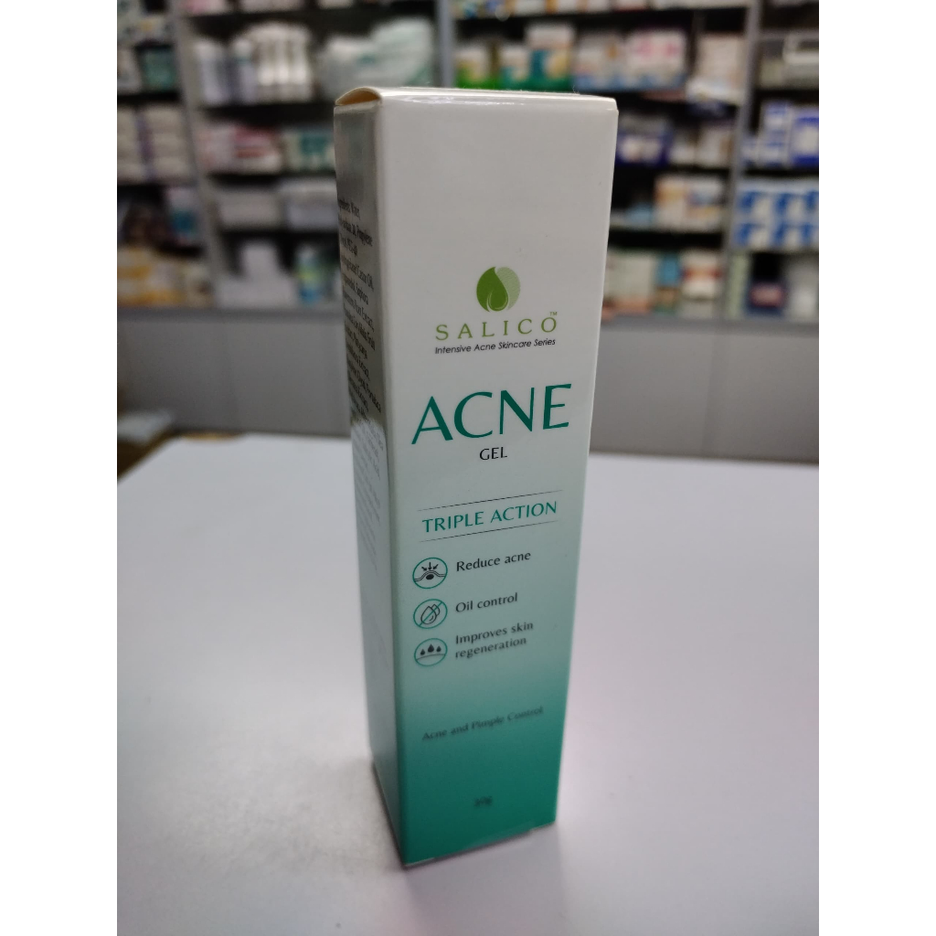 SALICO ACNE GEL TRIPLE ACTION 30G (EXP:05/2026) | Shopee Malaysia