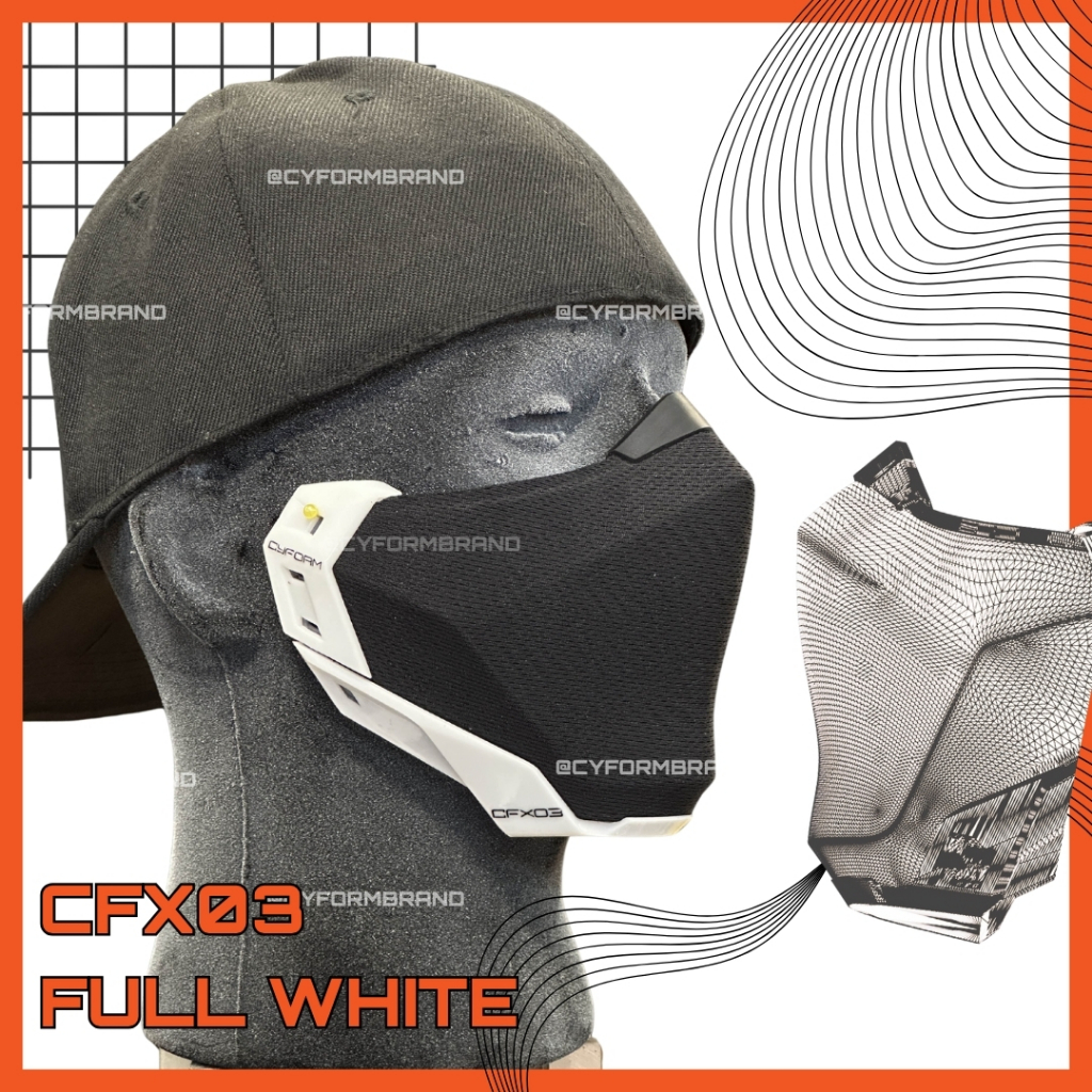 CFX03 CYFORM 3D PRINT TECHWEAR MASK CFX CYFORM FACE MASK | Shopee Malaysia