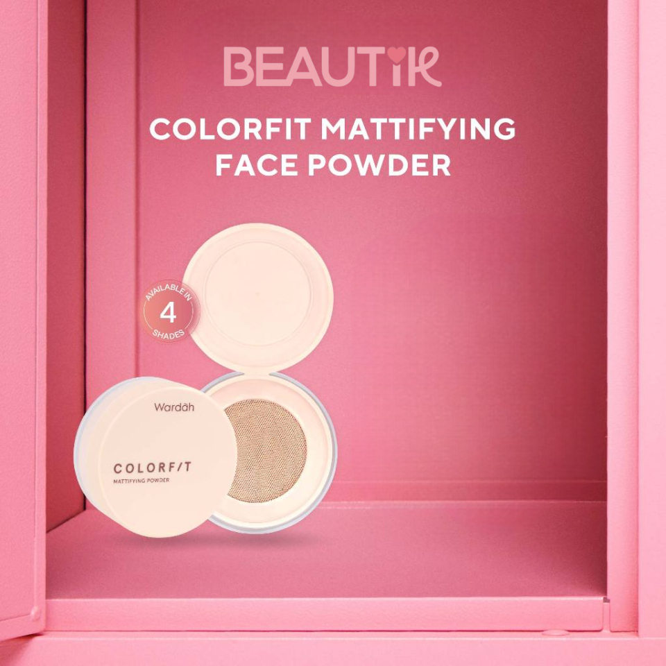 Wardah Colorfit Mattifying Face Powder - Loose Powder with SPF33 PA++ ...