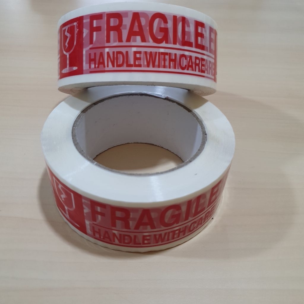 FRAGILE Tape 45mm x 180y / Fragile Packing Tape / Opp Tape Fragile/Tape ...
