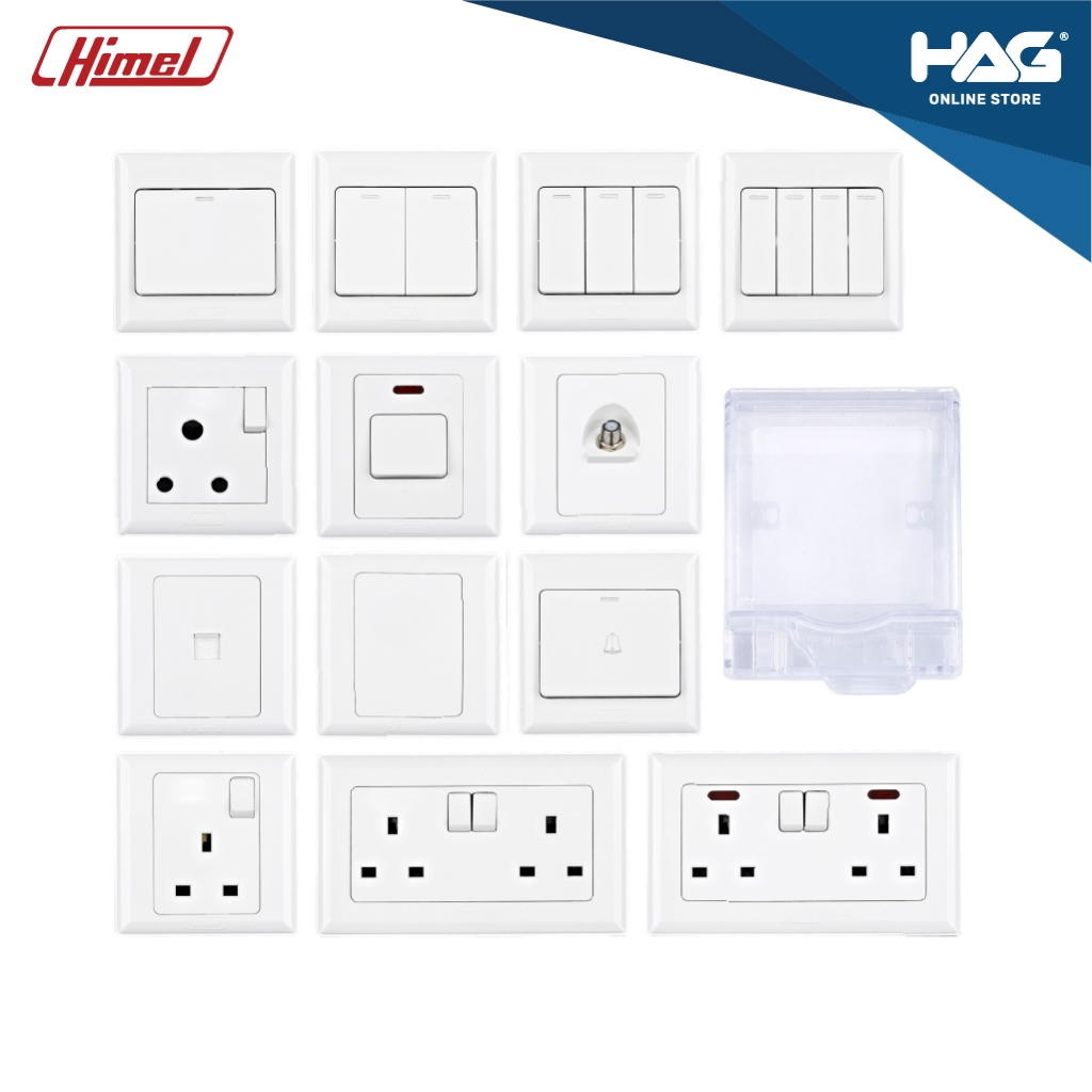 HIMEL Advance Series | 10A/20A Switch | 13A/15A Socket | Bell Switch ...