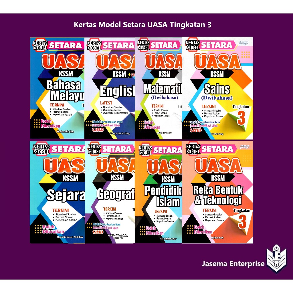 Kertas Model Setara UASA Tingkatan 3 BM | English | Matematik | Sains ...