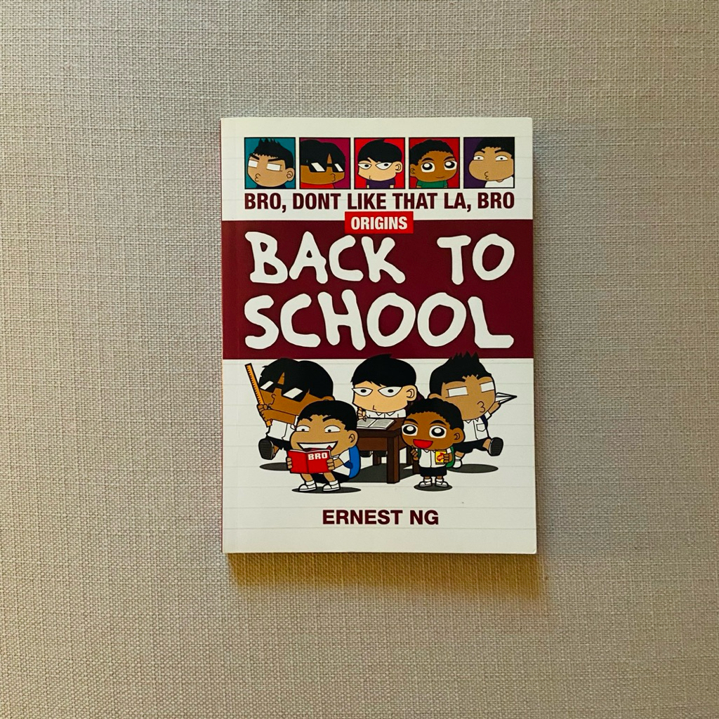 Back To School Origins Ernest Ng Secondhand Comic book | Shopee Malaysia