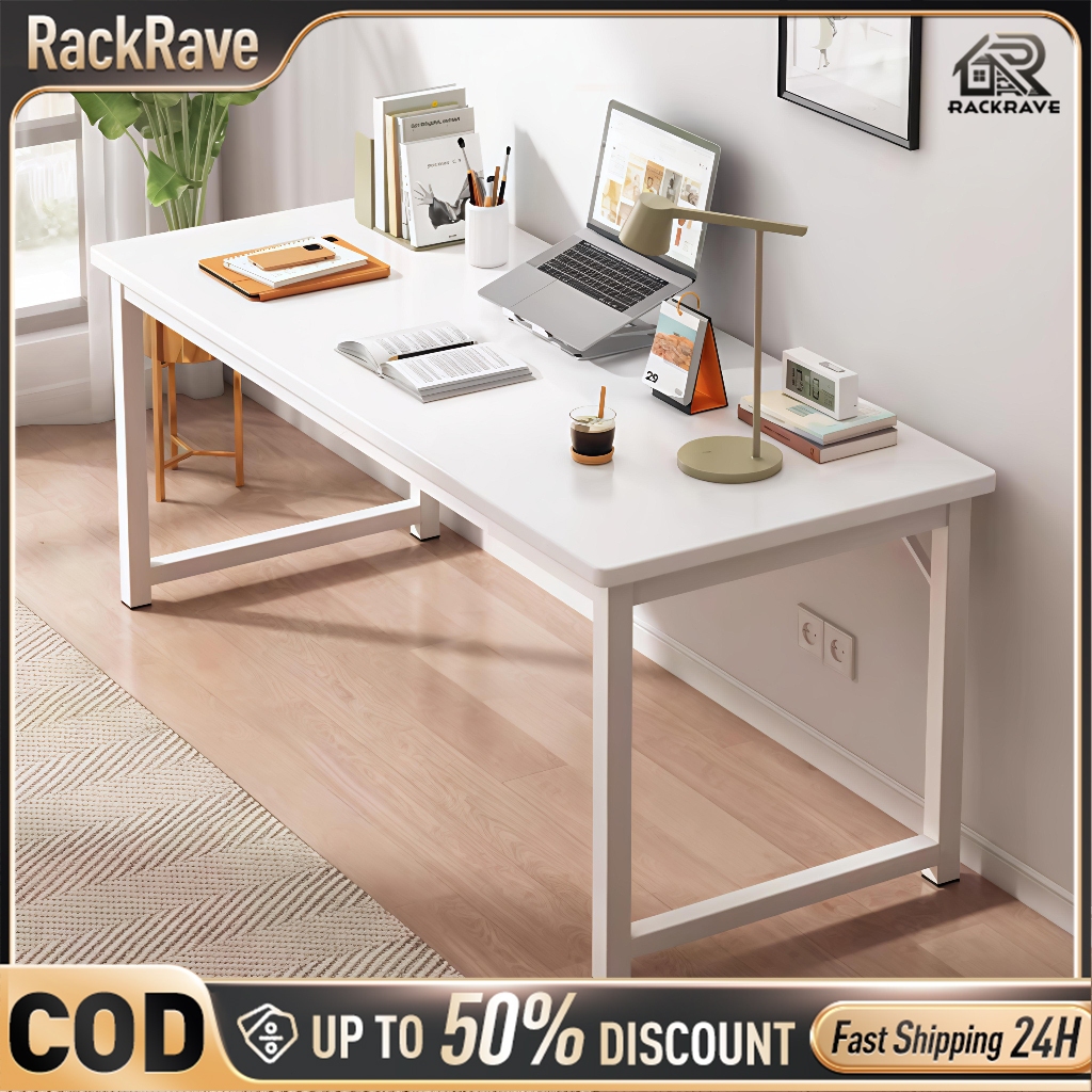 RR-Computer Desk With Slant Support Reinforcement/140cm Household ...