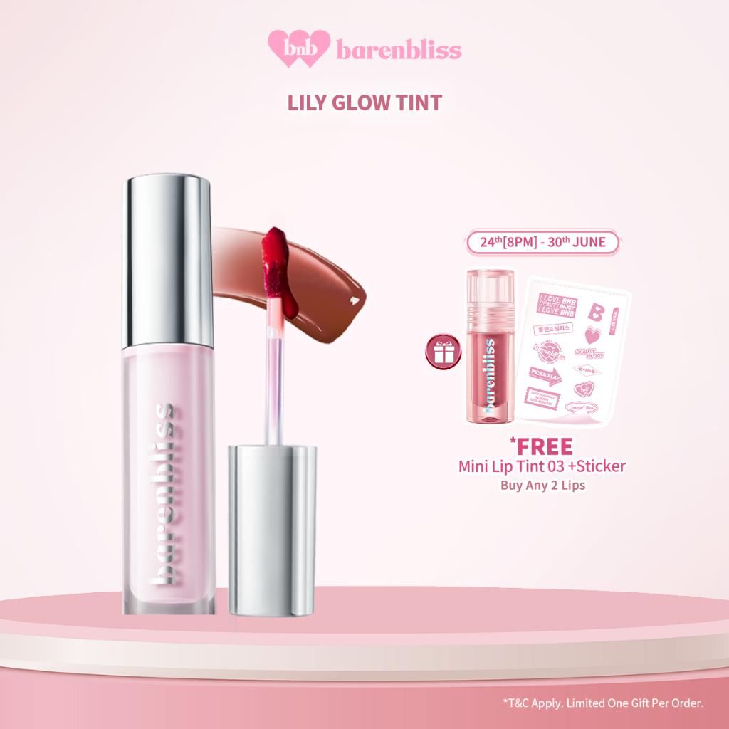 [HOT] BNB barenbliss Lily Makes Luminous Lip Glow Tint [Juicy Glow ...