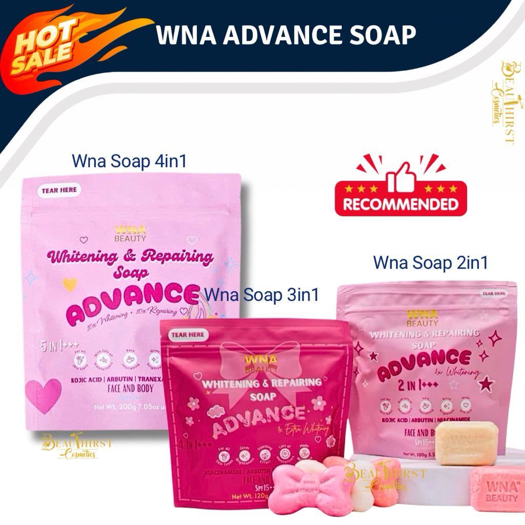 Wna Whitening and Repairing Soap Advance Formula (3x & 7x Extra ...