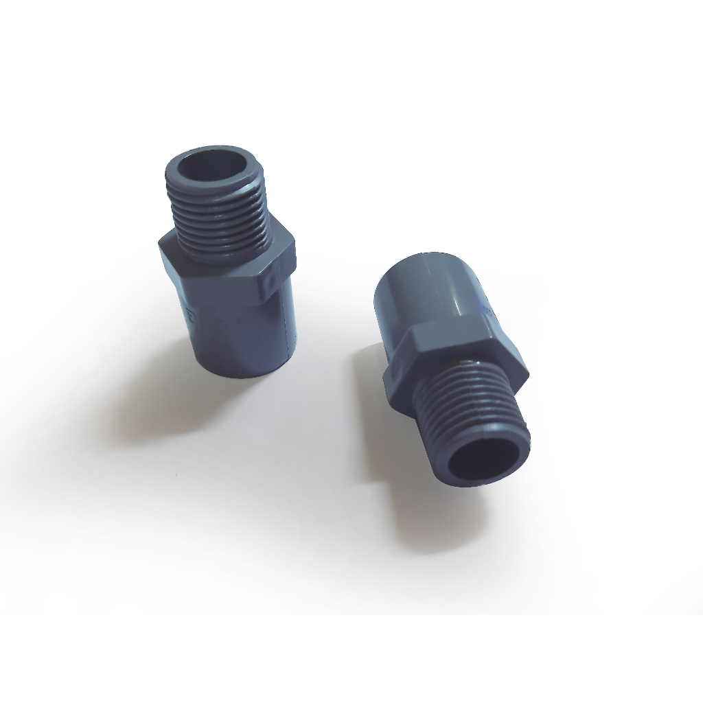 PVC Valve Socket/ Penyambung Paip PVC Gigi Luar/ PVC Pipe Fitting Valve ...