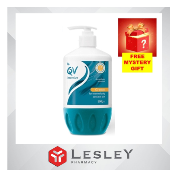 ego QV Intensive Cream 500g + FOC 1pc Mystery Gift | Shopee Malaysia