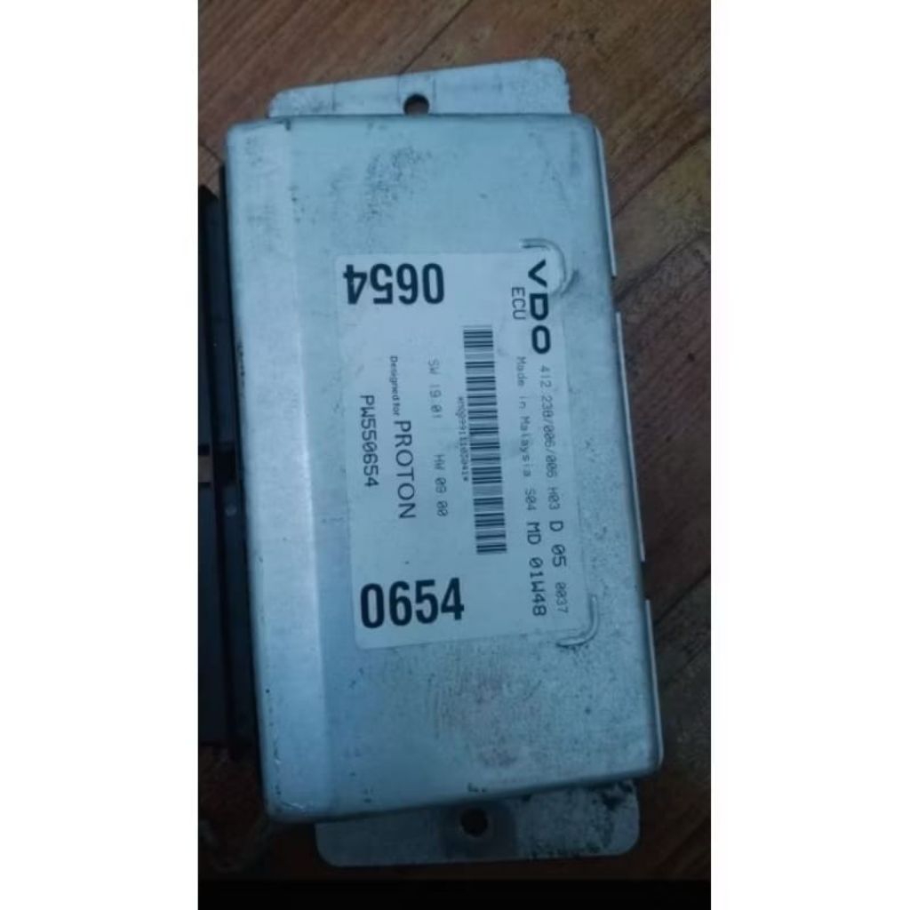 Proton wira VDO ECU, 0654( engine control unit) | Shopee Malaysia