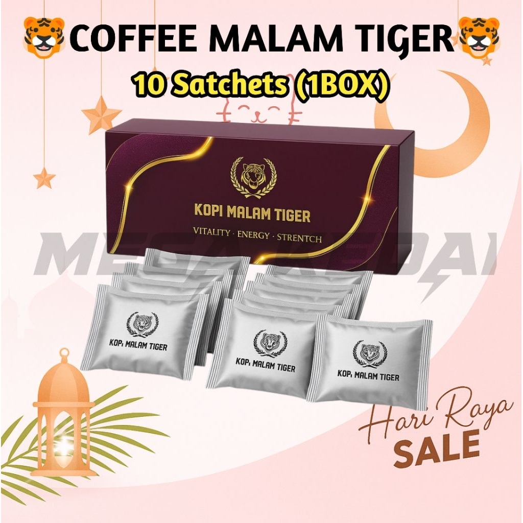 Coffee Malam Tiger Minuman Tenaga Tradisional - Instant Herbal Drink ...