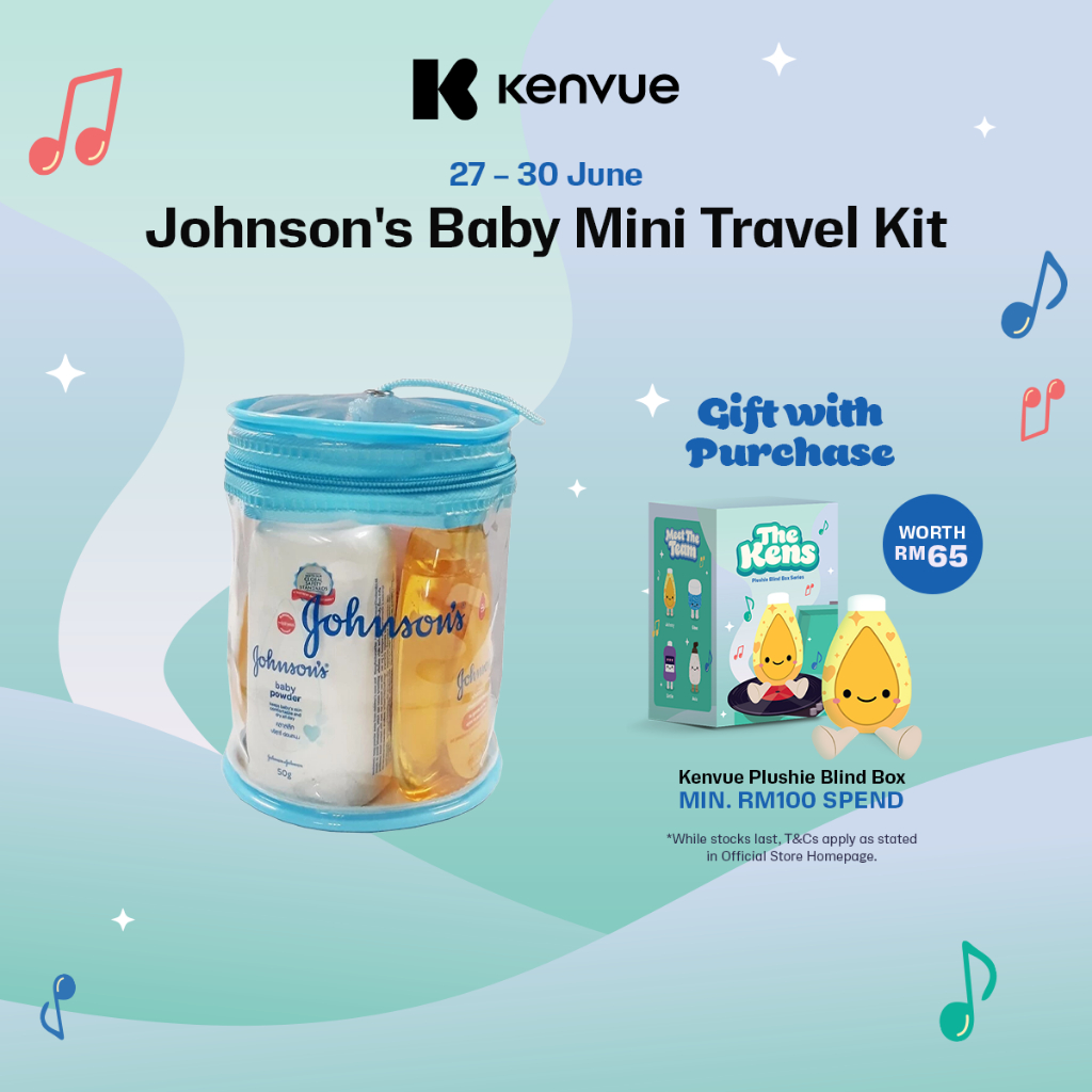 Johnson's Baby Mini Travel Kit | Shopee Malaysia
