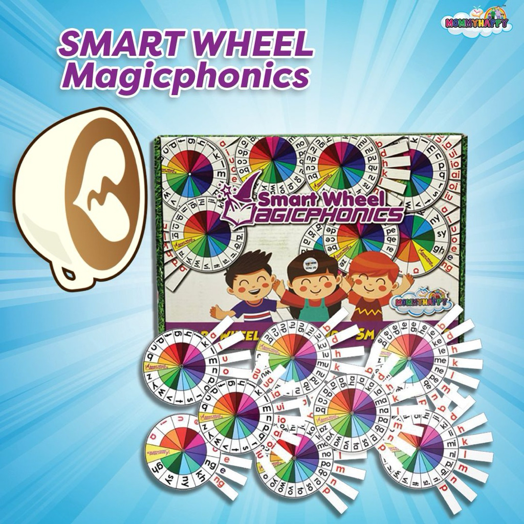 SMART WHEEL FULL SET MAGIC PHONICS I SMART WHEEL I SMART KIDS I SMART ...