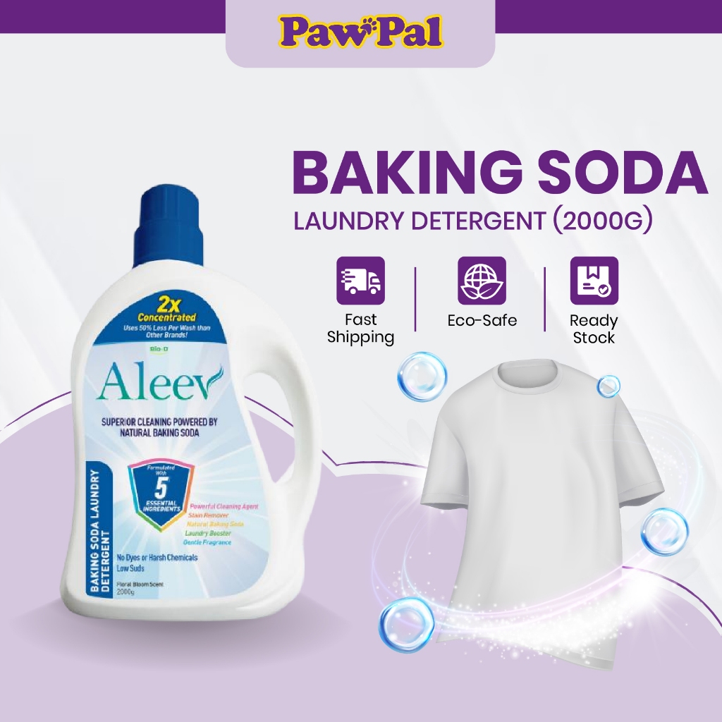Bio-D Aleev Baking Soda Laundry Detergent Bottle (2000g) | Detergen Pencuci Baking Soda | Shopee ...