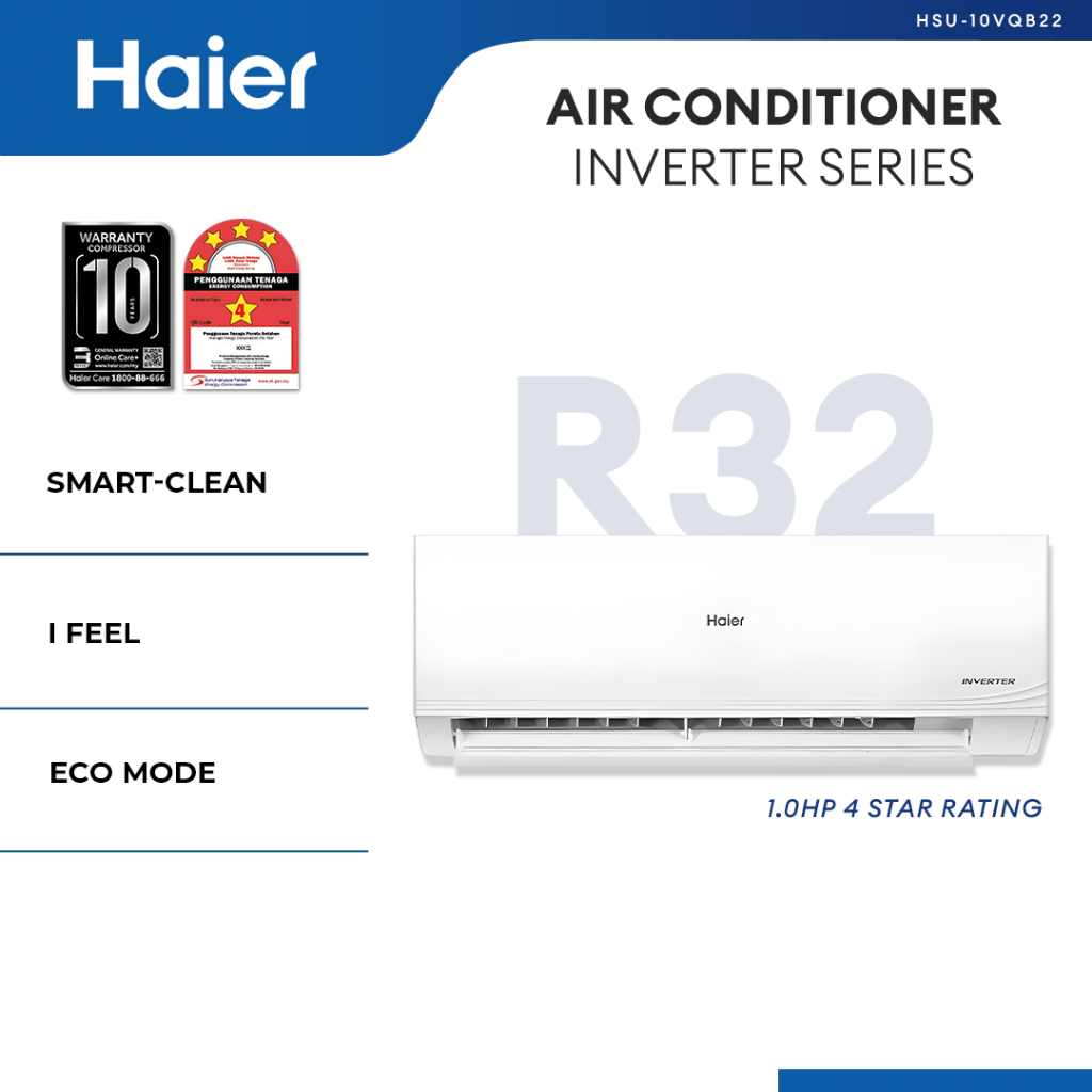 [INSTALLATION] Haier R32 VQB Series Inverter Air Conditioner / HSU ...